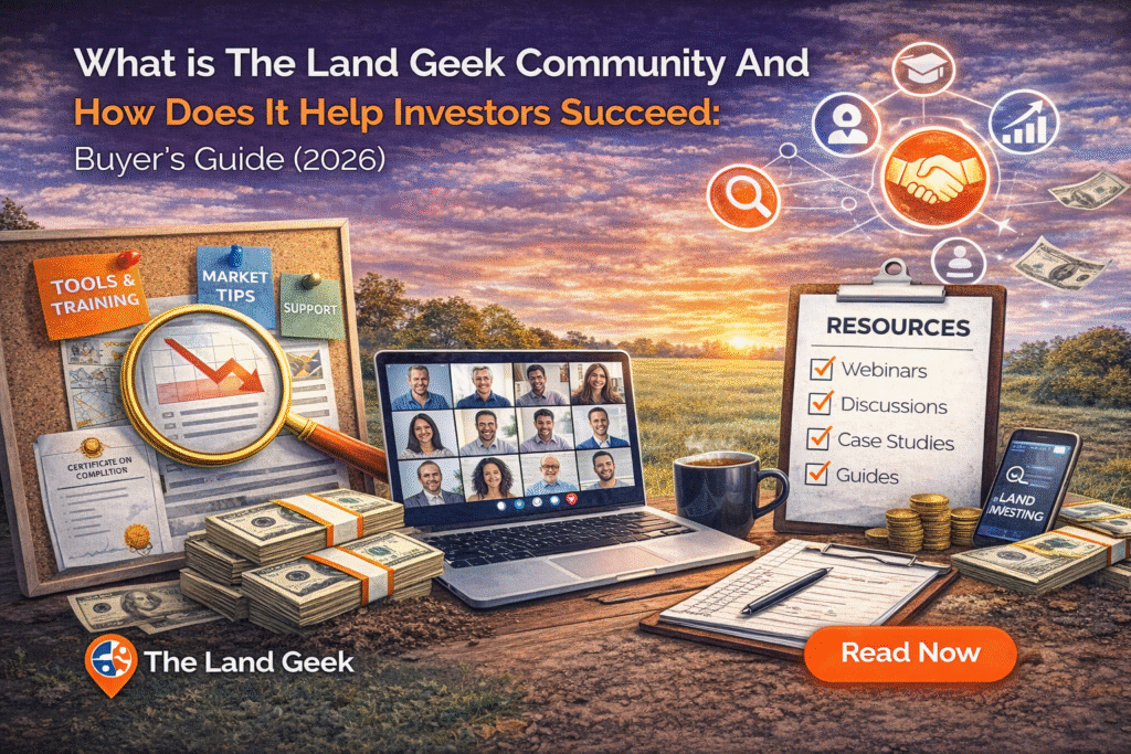 What Is The Land Geek Community And How Does It Help Investors Succeed ...