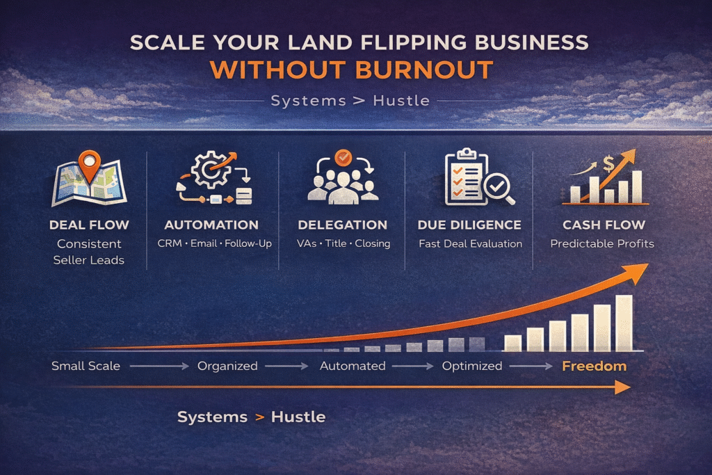 The Smart Way To Scale A Land Flipping Business Without Burnout ...